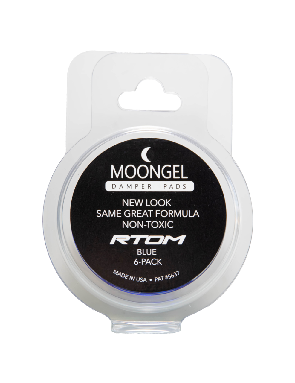 Rtom Moongel Damper Pads Azul ( 6 unidades) - Discó-Som